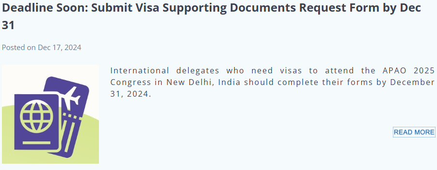 APAO® 2025 – The 40th Asia-Pacific Academy of Ophthalmology Congress